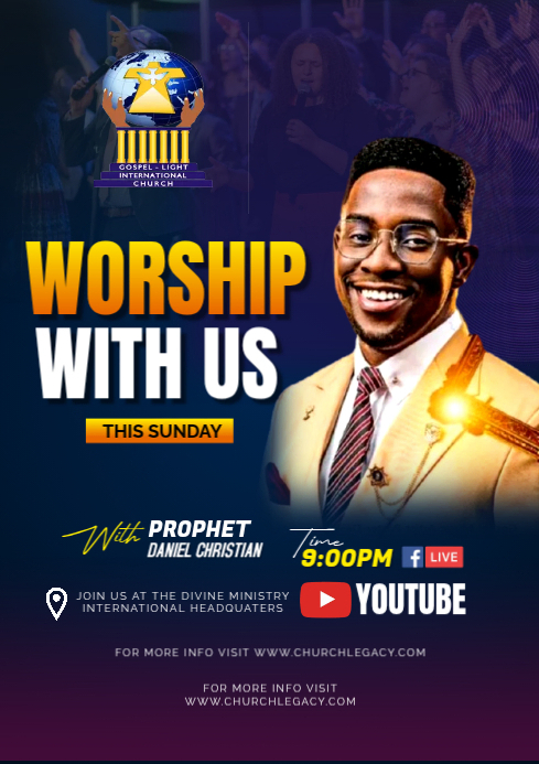 CHURCH FLYER TEMPLATE | PosterMyWall