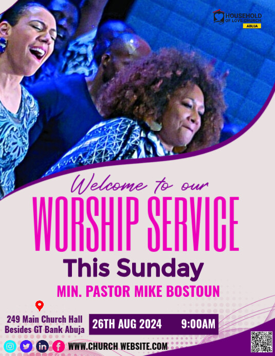 Church flyer template | PosterMyWall
