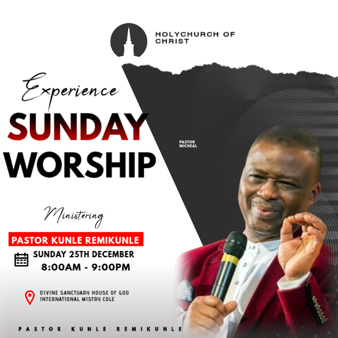 CHURCH FLYER TEMPLATE | PosterMyWall