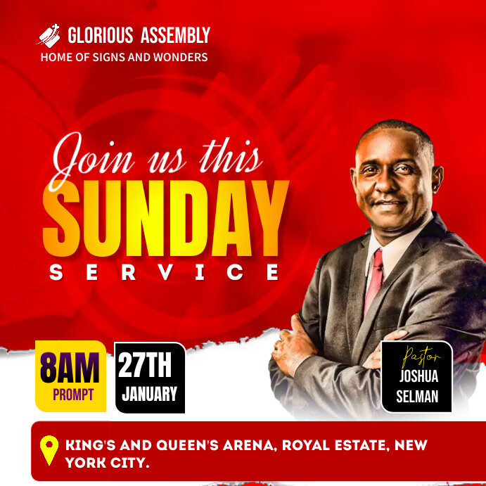 Church flyer template | PosterMyWall