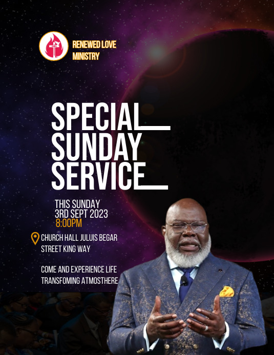 Copy of CHURCH FLYER template | PosterMyWall