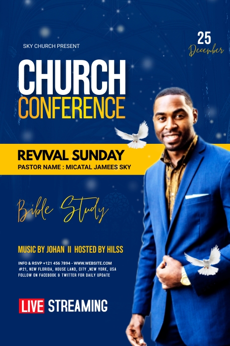 Church Flyer Template | PosterMyWall