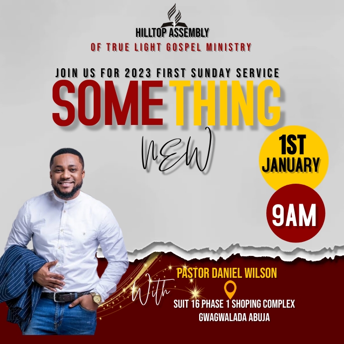 Church flyer template | PosterMyWall