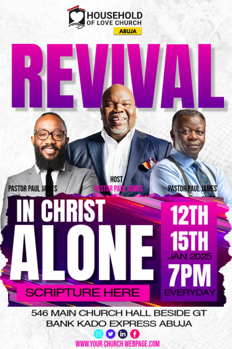 Church flyer template | PosterMyWall