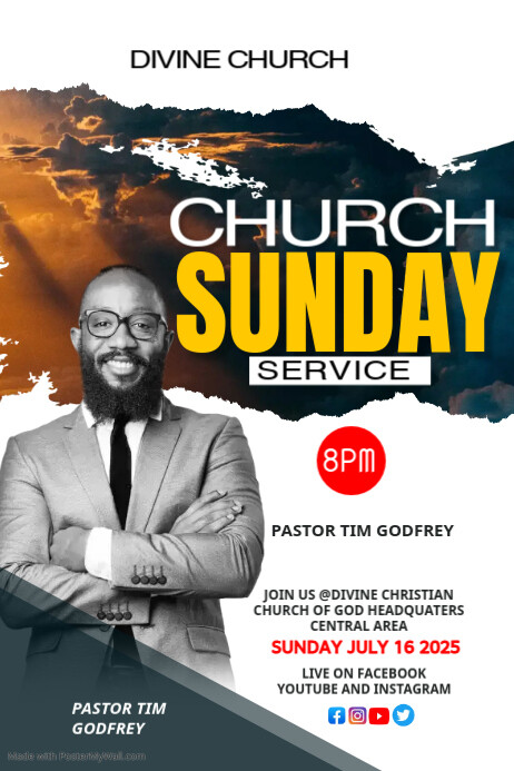 CHURCH FLYER TEMPLATE | PosterMyWall