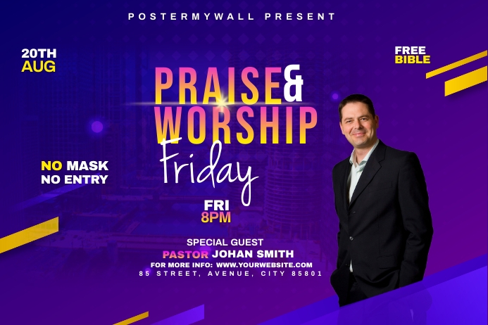 Church Flyer Template | PosterMyWall