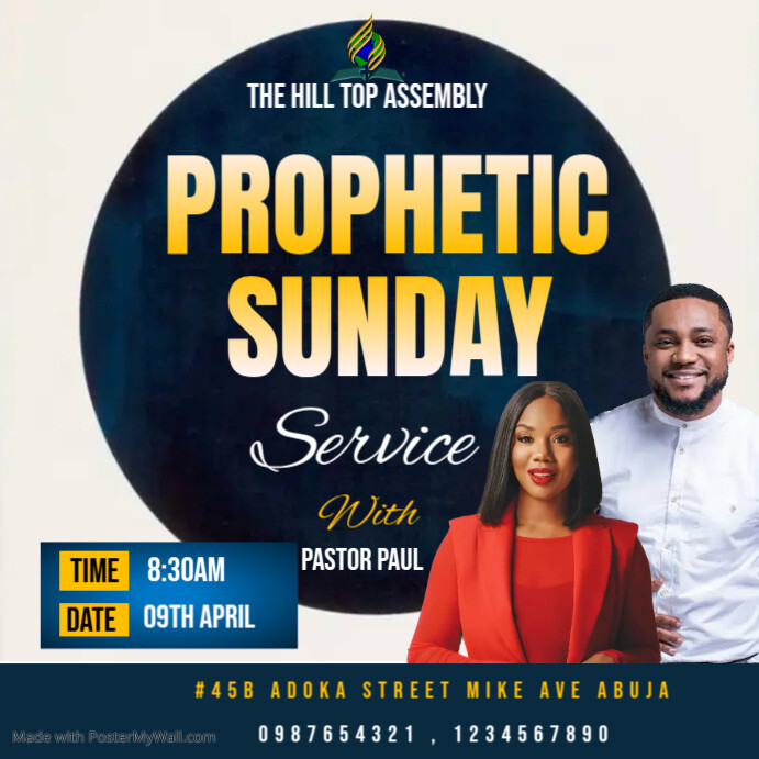 Church flyer template | PosterMyWall