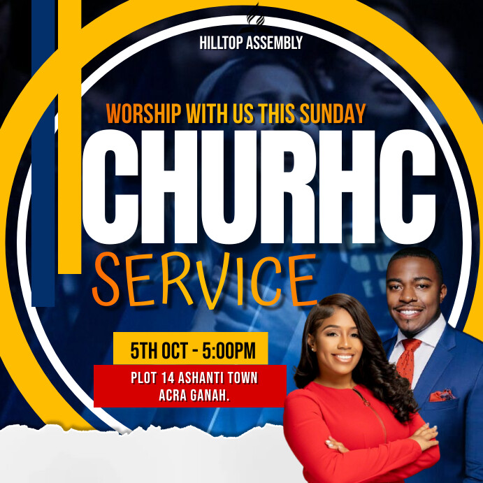church flyer template | PosterMyWall