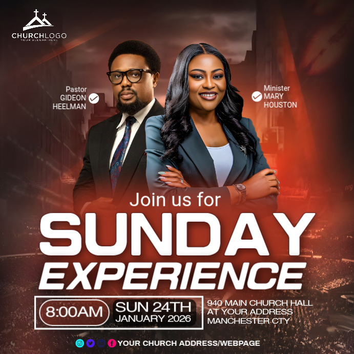 Church flyer template | PosterMyWall