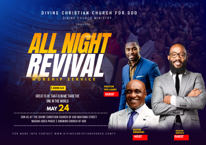 CHURCH FLYER TEMPLATE | PosterMyWall