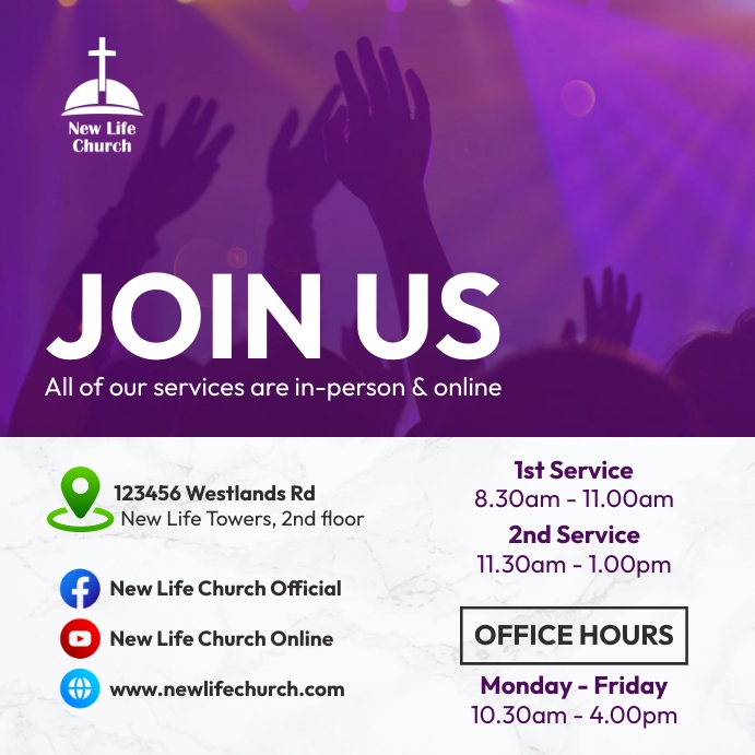 Church Flyer Templates For Microsoft Word