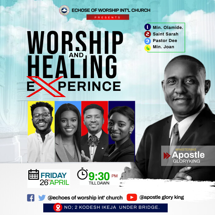 Plantilla de Church flyer template | PosterMyWall