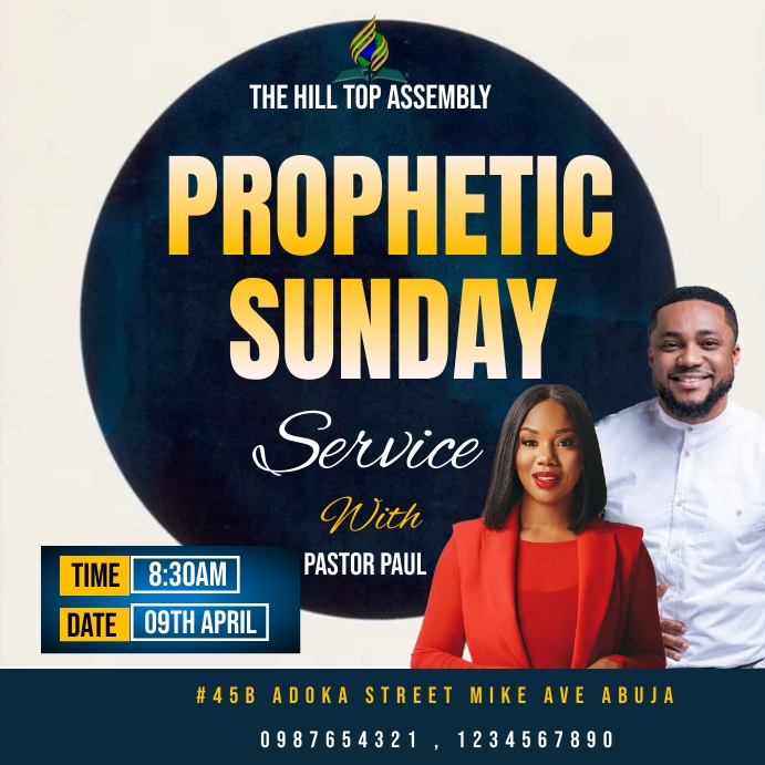 Church flyer template | PosterMyWall
