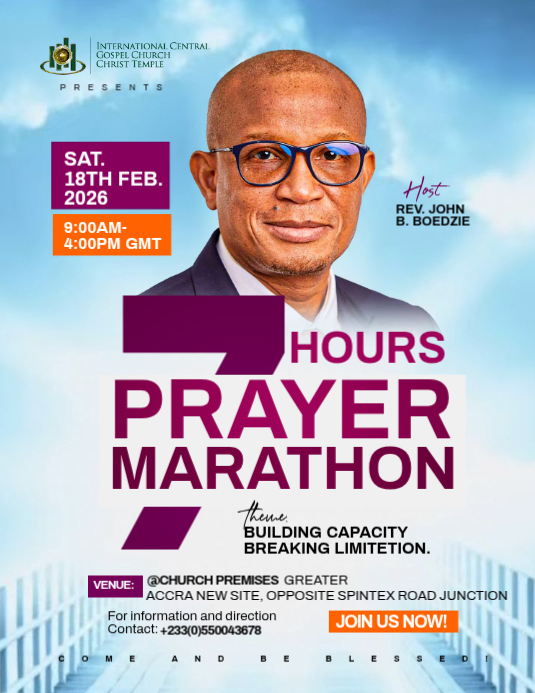 Plantilla de CHURCH FLYER TEMPLATE | PosterMyWall