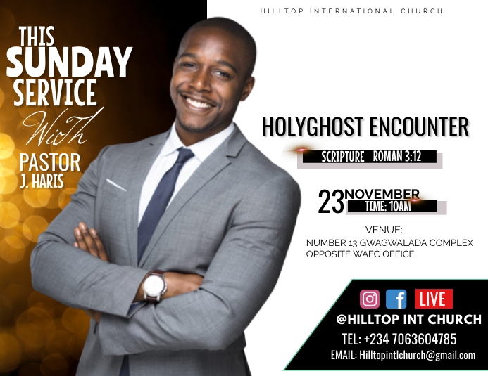 Brochure de Modèle de Flyer D'église de | PosterMyWall