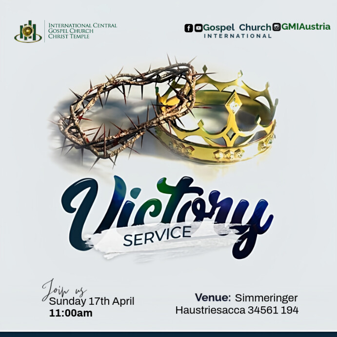 Church flyer template | PosterMyWall
