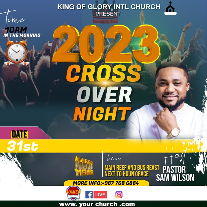 church flyer template | PosterMyWall