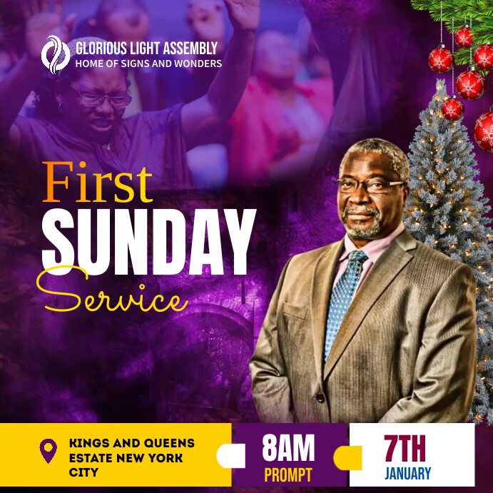 Church flyer template Religious event design | PosterMyWall