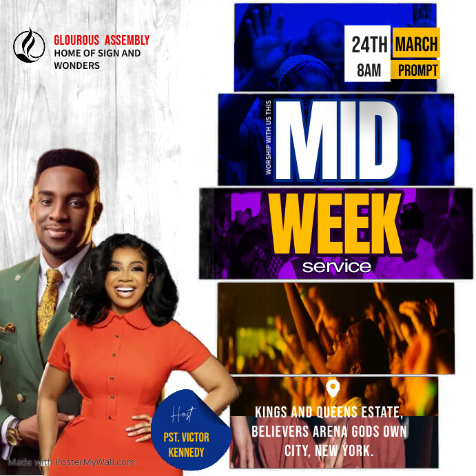 Church flyer template Religious event design | PosterMyWall