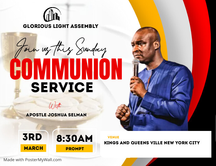 Church flyer template Religious event design | PosterMyWall