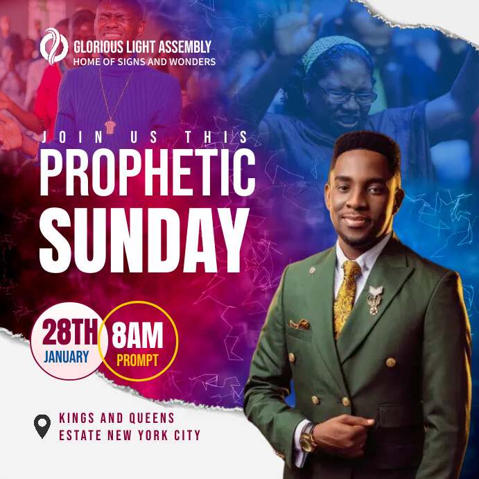 Church flyer template Religious event design | PosterMyWall