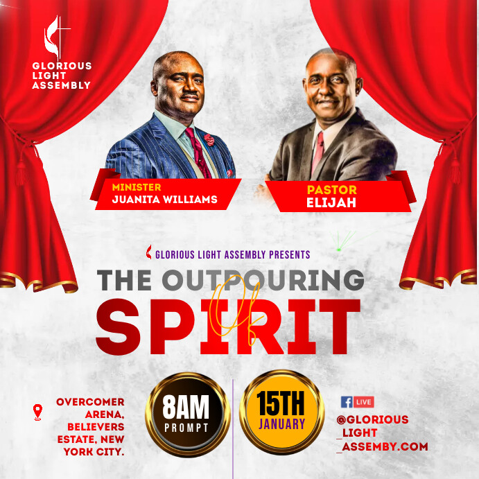 Church flyer template Religious event design | PosterMyWall