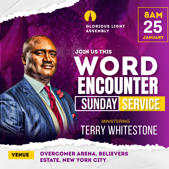 Church flyer template Religious event design | PosterMyWall