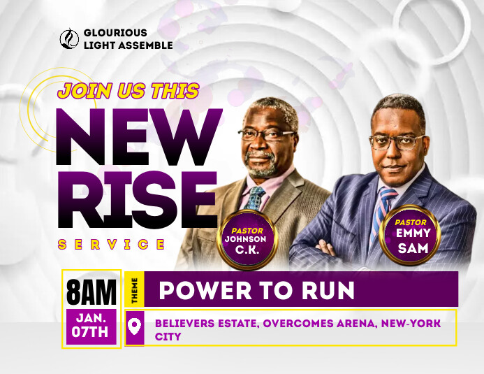 Church flyer template Religious event design | PosterMyWall