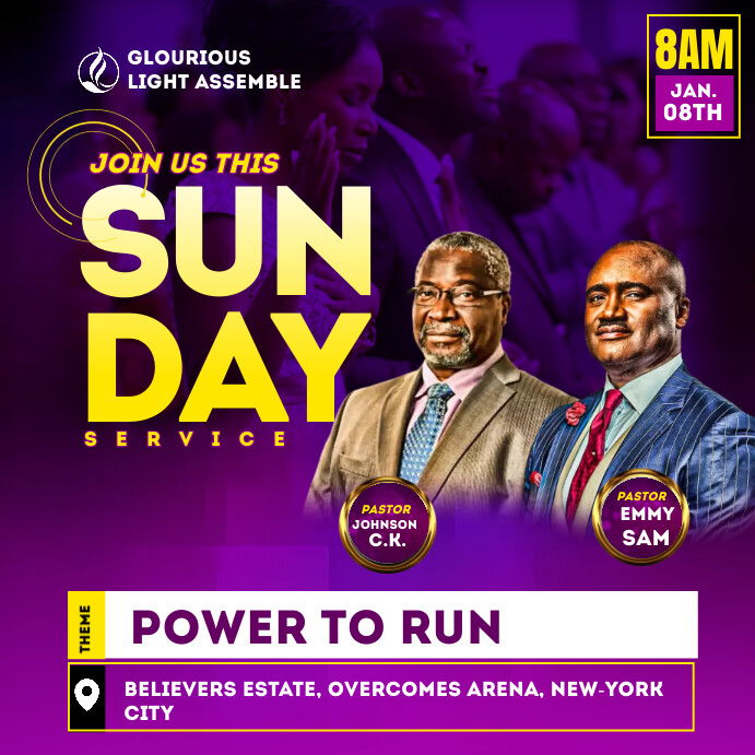 Church flyer template Religious event design | PosterMyWall