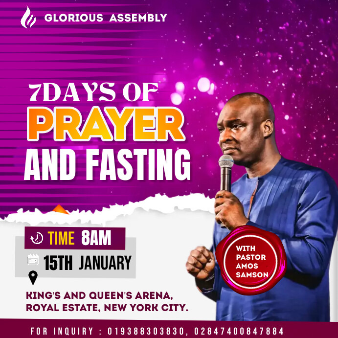 Church flyer template Religious event design | PosterMyWall