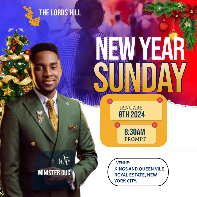 Plantilla de Church flyer template Religious event design | PosterMyWall