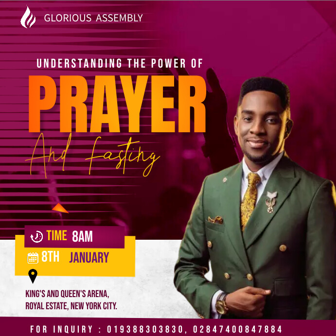 Church flyer template Religious event design | PosterMyWall