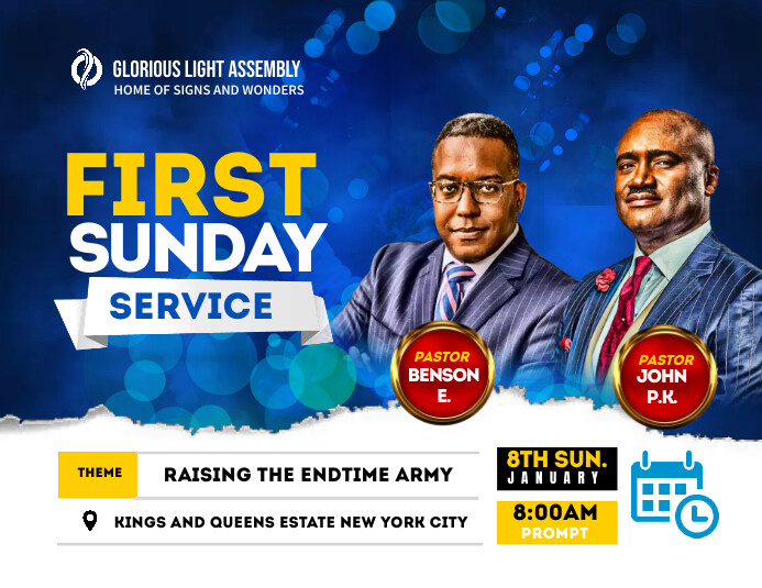 Church flyer template Religious event design | PosterMyWall