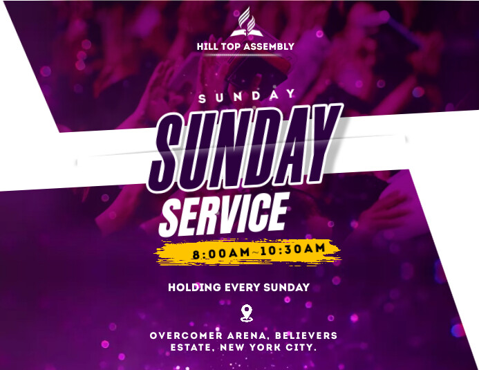 Church flyer template Religious event design | PosterMyWall