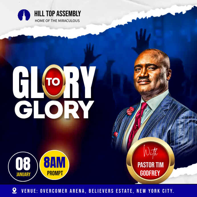 Church flyer template Religious event design | PosterMyWall