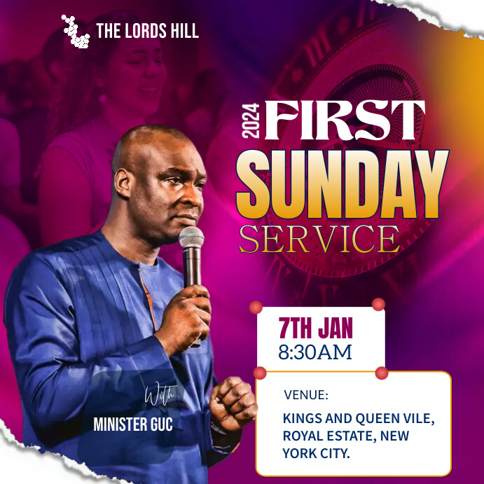 Church flyer template Religious event design | PosterMyWall