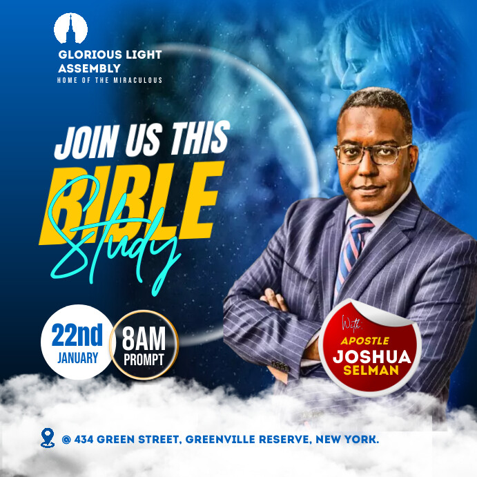 Church flyer template Religious event design | PosterMyWall