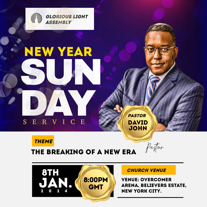 Church flyer template Religious event design | PosterMyWall