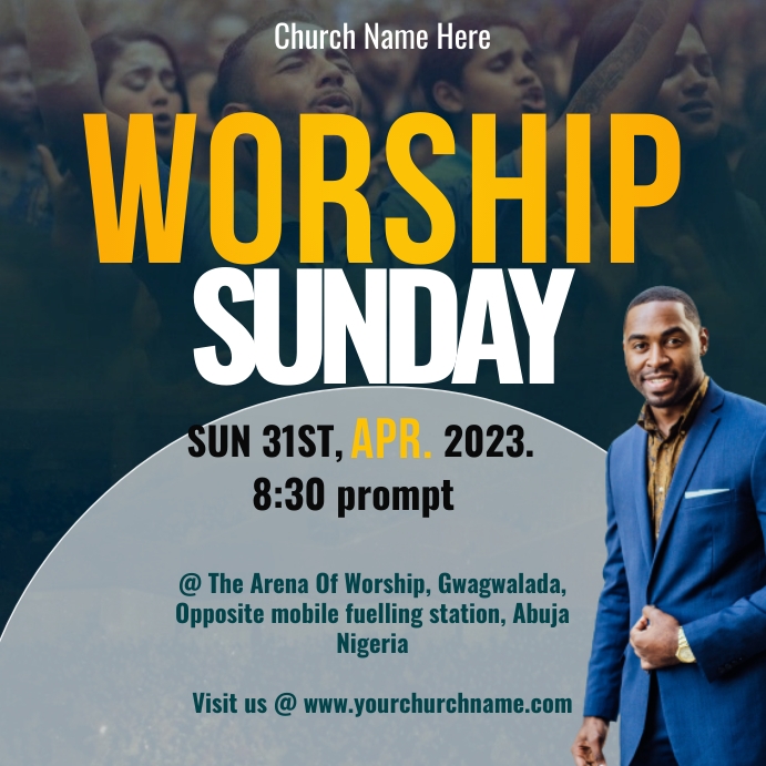 Church flyer templates | PosterMyWall