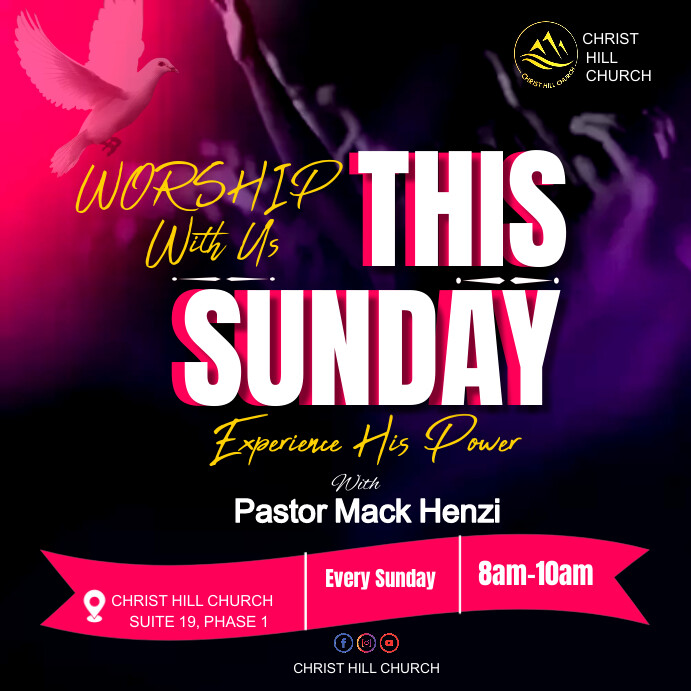 Church flyers (2) Template | PosterMyWall