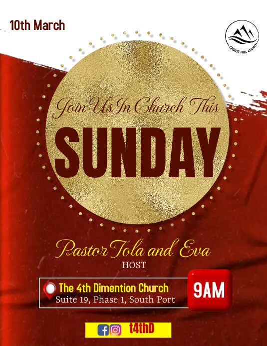 Church flyers (3) Template | PosterMyWall