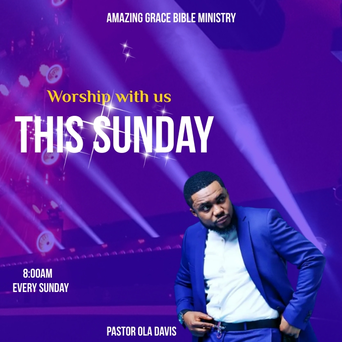 Church Flyers and Event Flyers Template | PosterMyWall