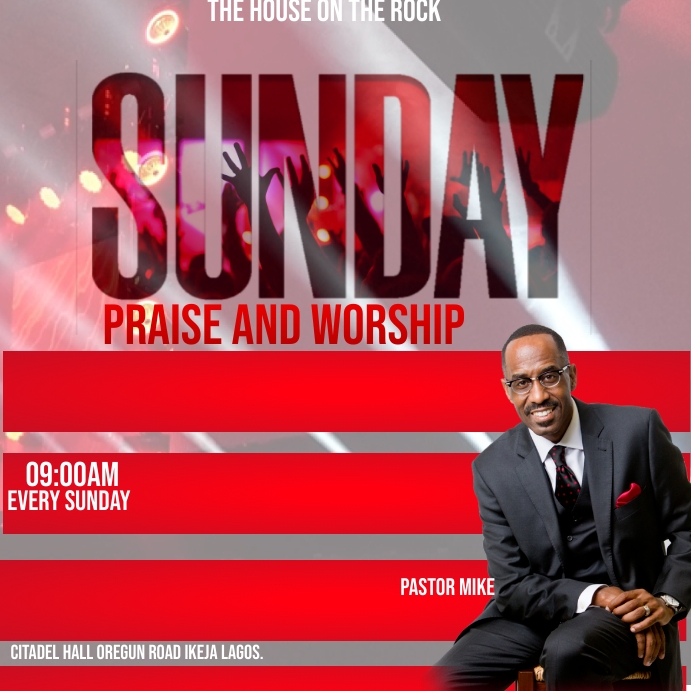 Church Flyers and Event Flyers Template | PosterMyWall