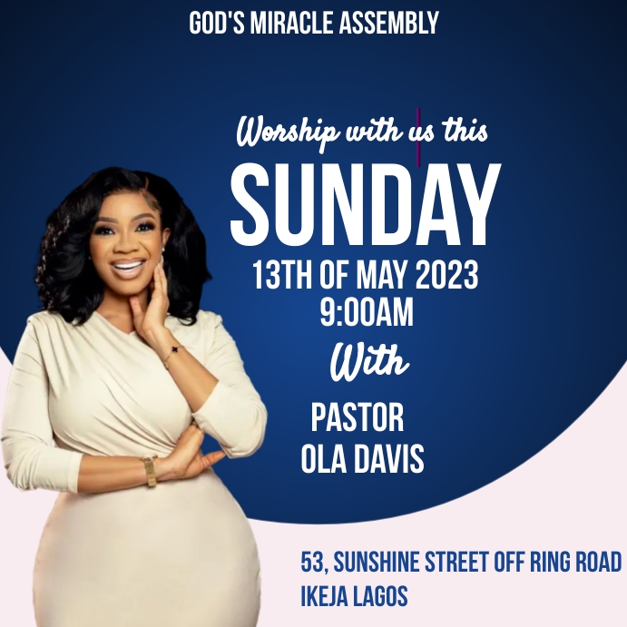 Church flyers and Event Flyers Template | PosterMyWall