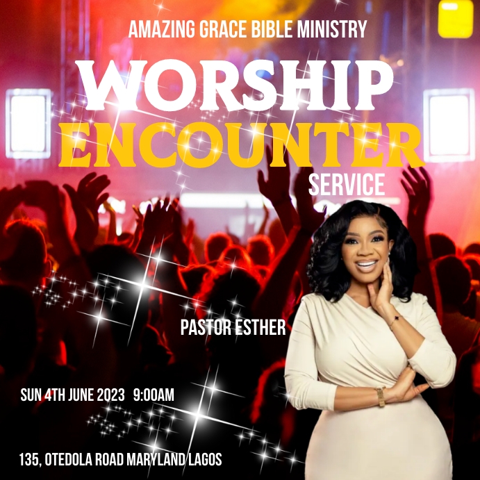 Church Flyers and Event Flyers Template | PosterMyWall