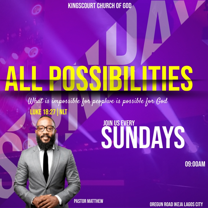 Church Flyers and Event Flyers Template | PosterMyWall