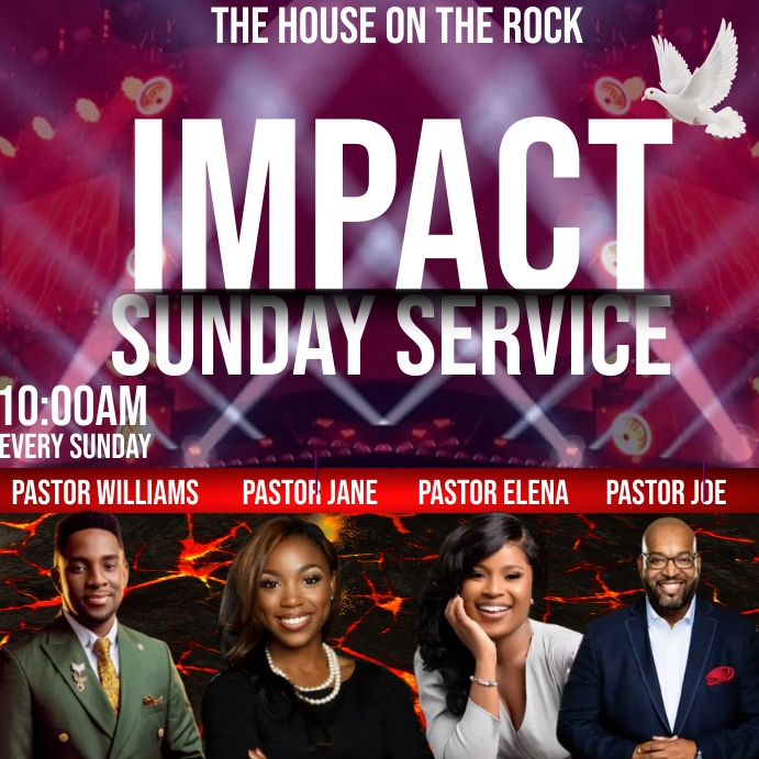 Plantilla de Church Flyers and Event Flyers | PosterMyWall