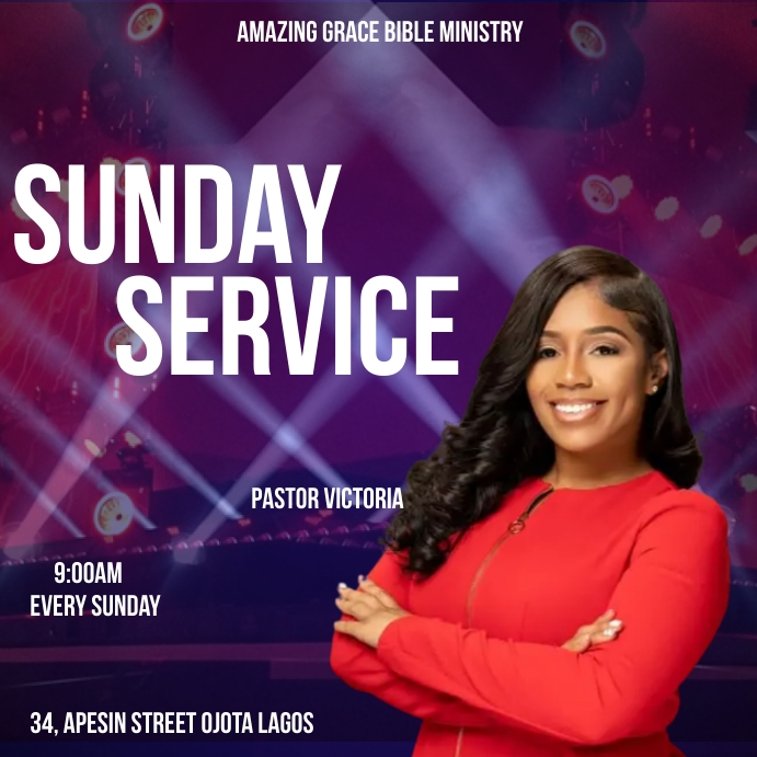 Church Flyers and Event Flyers Template | PosterMyWall