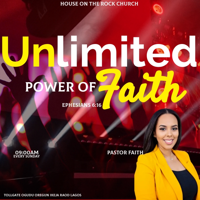 Church Flyers and Event Flyers Template | PosterMyWall