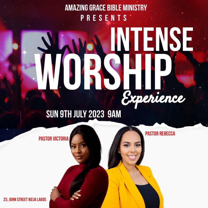 Church Flyers and Event Flyers Template | PosterMyWall